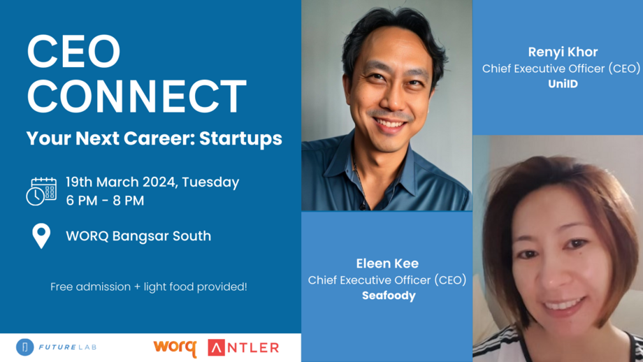 CEO CONNECT: Your Next Career: Startups